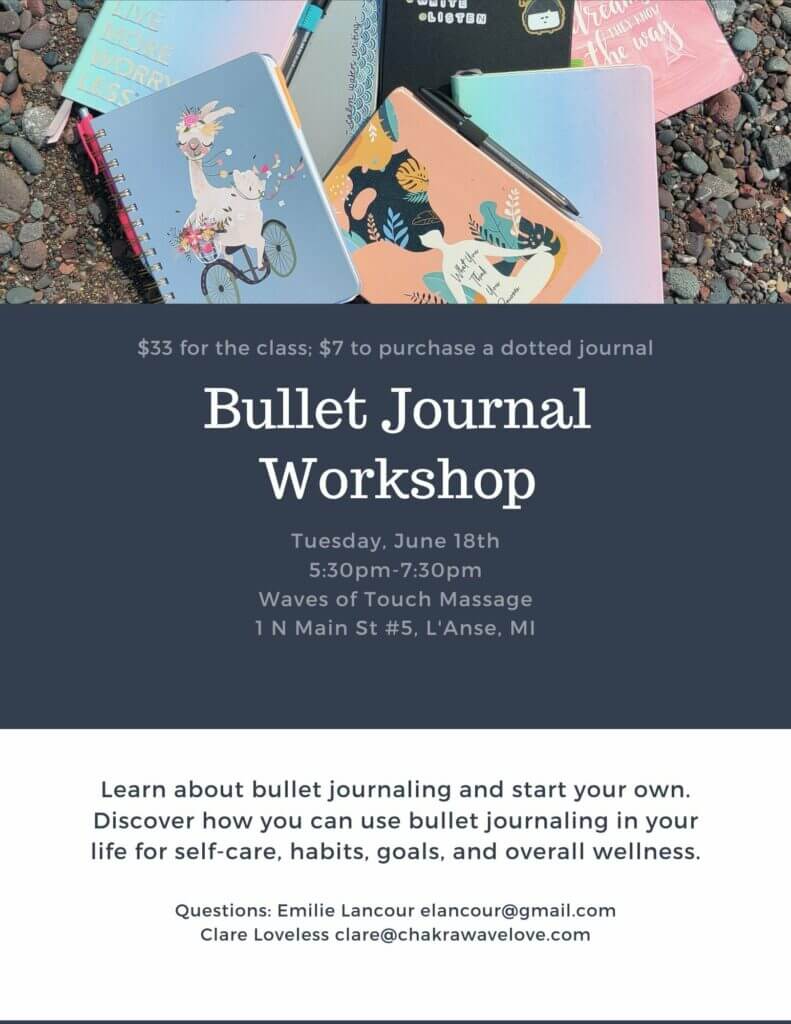 Bullet Journal Workshop – Baraga County